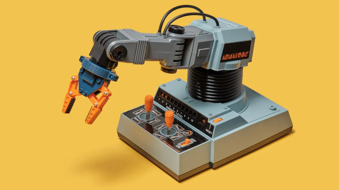 How A 1980s Toy Robot Arm Inspired Modern Robotics – thinkly gold